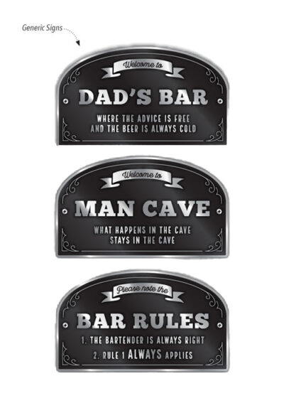 Bar Signs (Metal) – Danbar